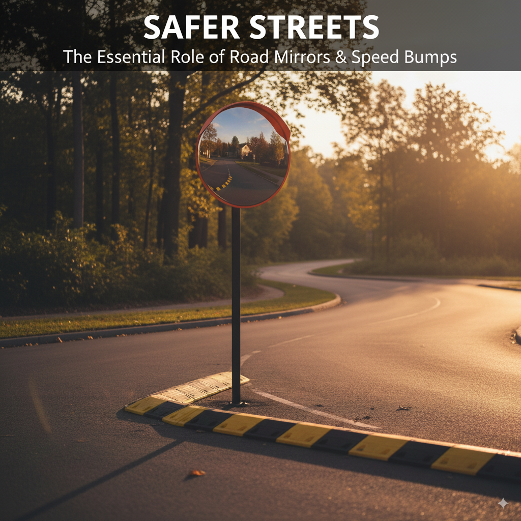 Speed Bumps & Convex Road Mirrors: Small Tools, Big Impact on Road ...